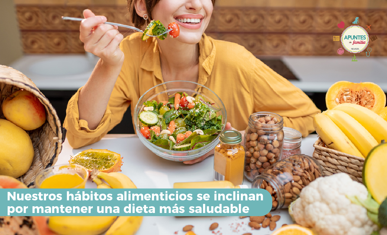 Nuestros hábitos alimenticios se inclinan por mantener una dieta más ...